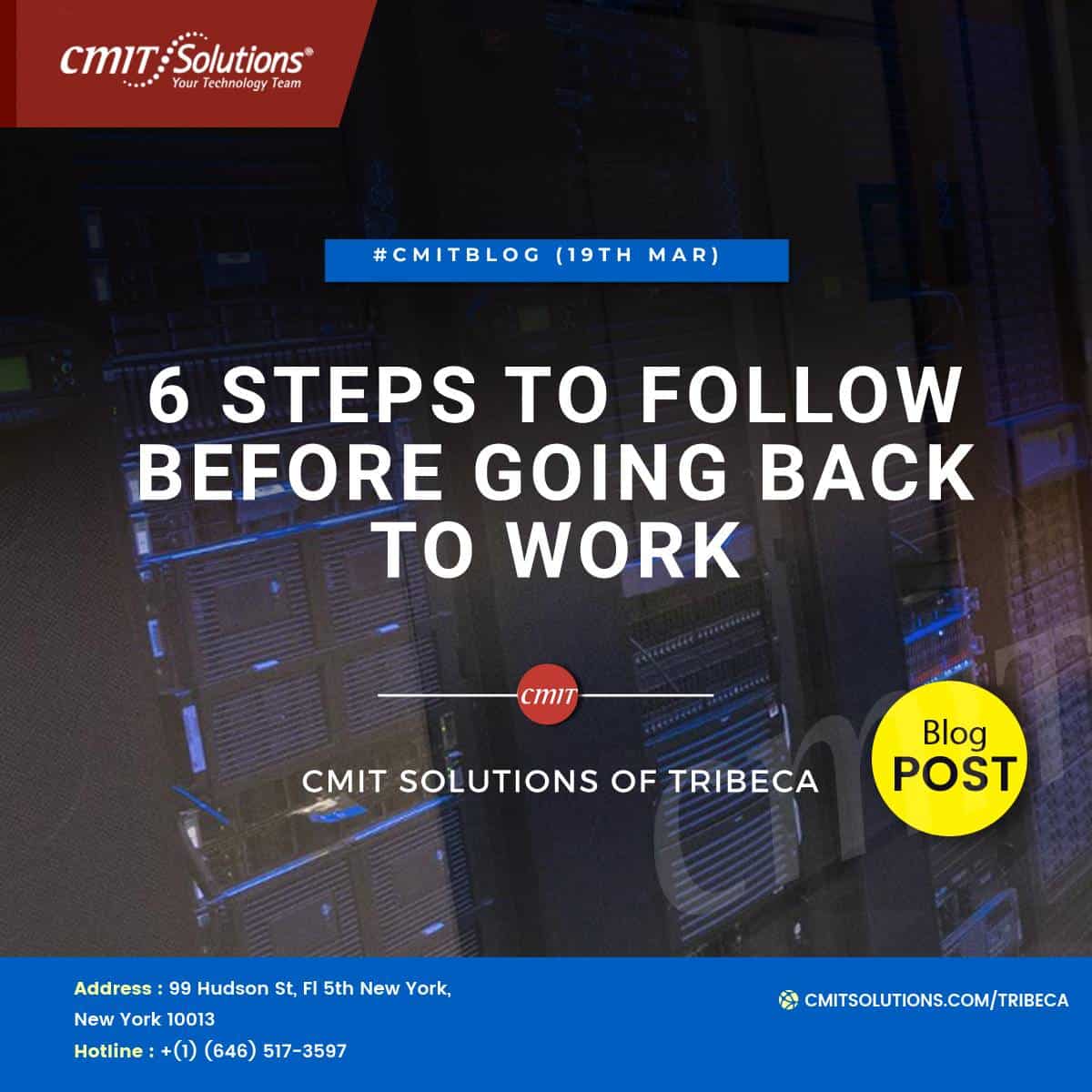 6 Steps To Follow Before Going Back To Work – Switch from remote work ...
